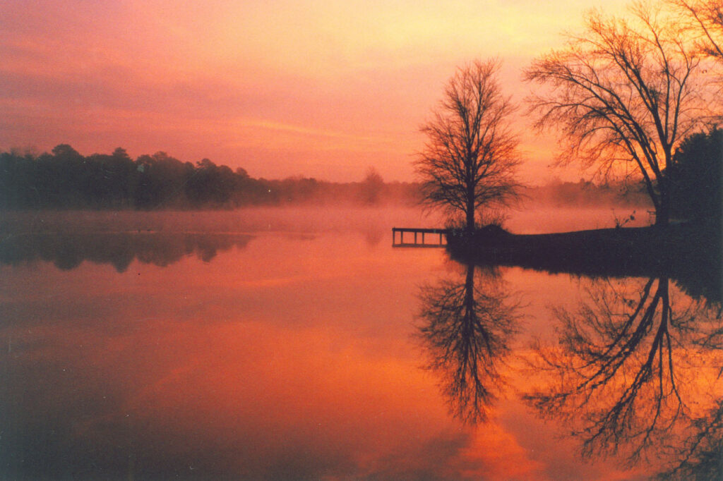 Diamond Lake at Sunset - Protecting the New Jersey Pinelands and Pine ...