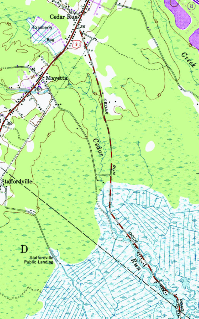 Map-Cedar Run Dock Road - Protecting the New Jersey Pinelands and Pine ...